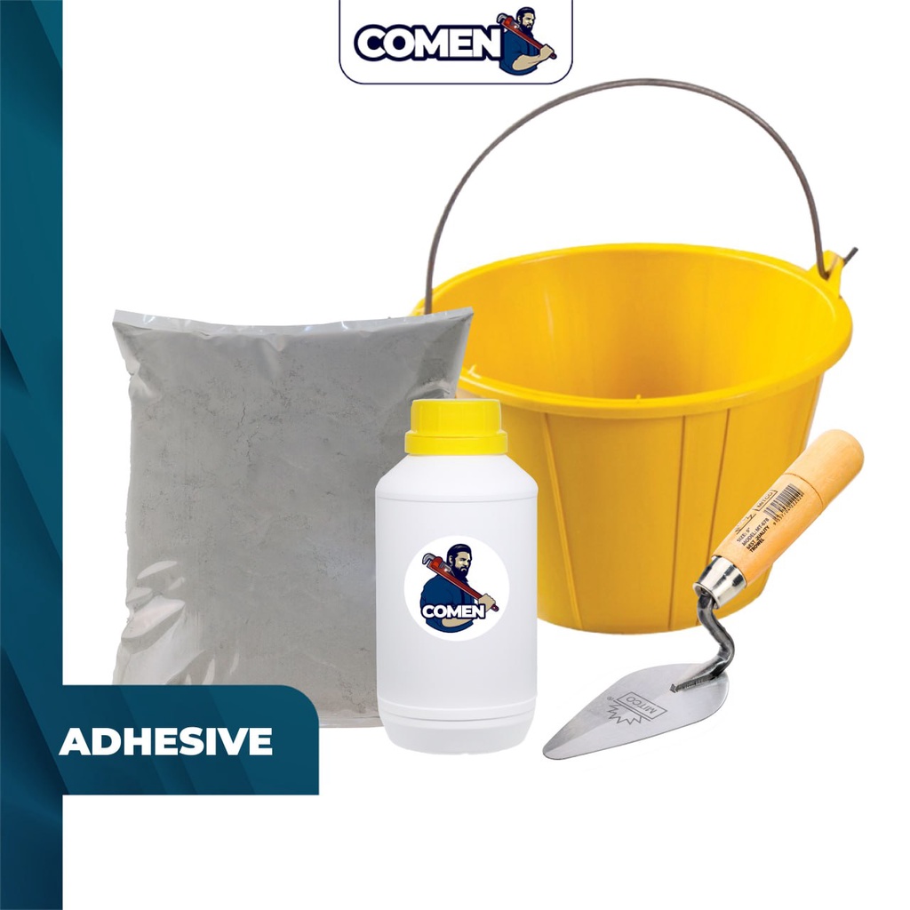 【SPECIAL COMBO】COMEN Waterproof Patch Cement 2KG + Liquid Waterproofing ...