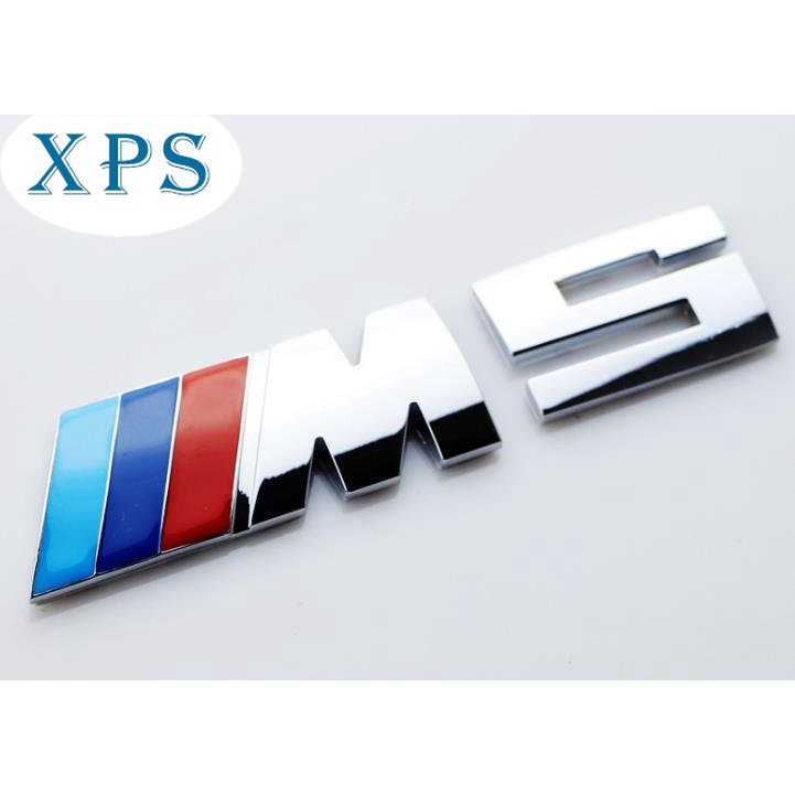 xps Cool Car Auto Decoration Badge Stickers M5 Logo Metal 3D Car ...