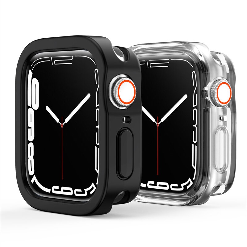 TPU Case Straight Edge Cover Smart Watch Protector Bumper Suitable for ...