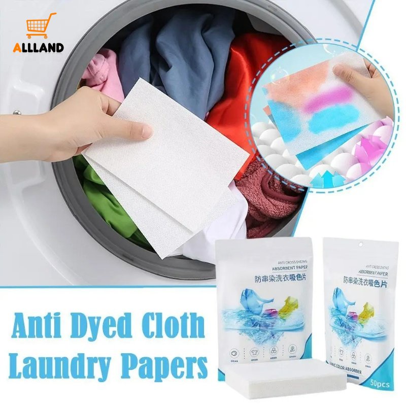 50Pcs/Bag Washing Machine Color Catcher Grabber Tablets/ Clothes ...