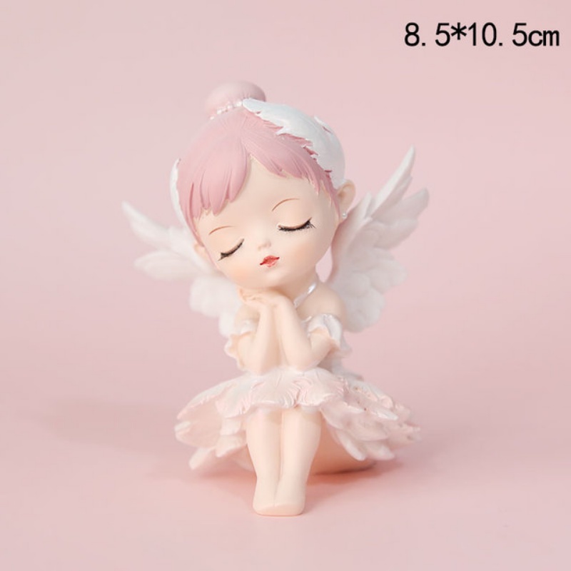 Ballet Girl Angel Cake Topper Princess Cake Decoration Birthday Party ...