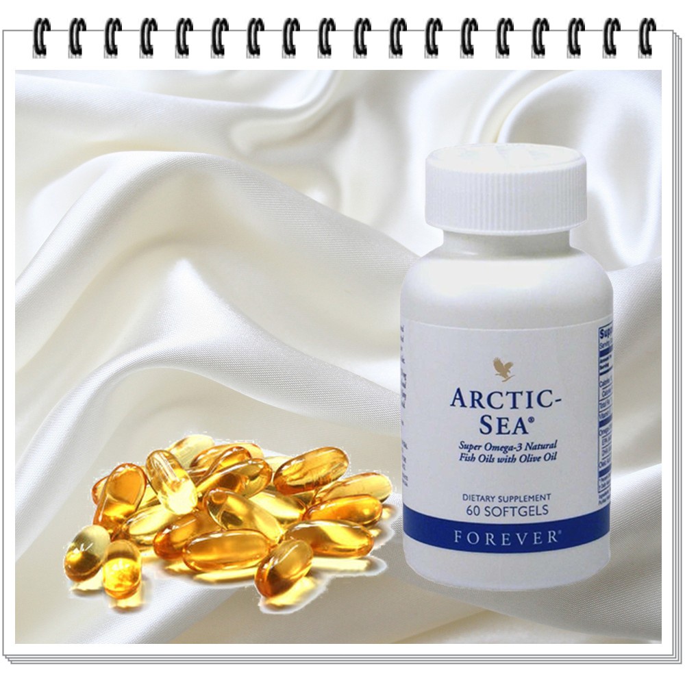 100% Original Forever Living ARCTIC SEA FISH OIL with Olive oil / Omega ...