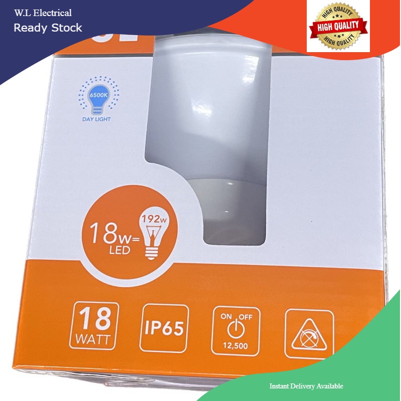 FSL 18W LED PAR38 Light Bulb with IP65 Waterproof (E27 Base)(Warm White/Daylight)(SIRIM APPROVED ...