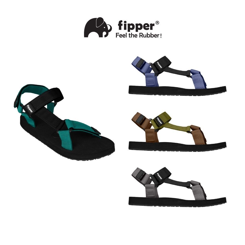 Fipper Trekker Limited Edition Non-Rubber Sandal in Two-Tone Aesthetic ...