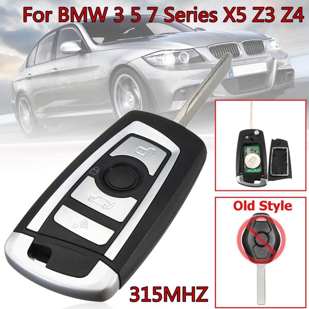 4 Button Remote Control Car Key Case, 315MHZ HU92 Blade Car Lock, Flip ...