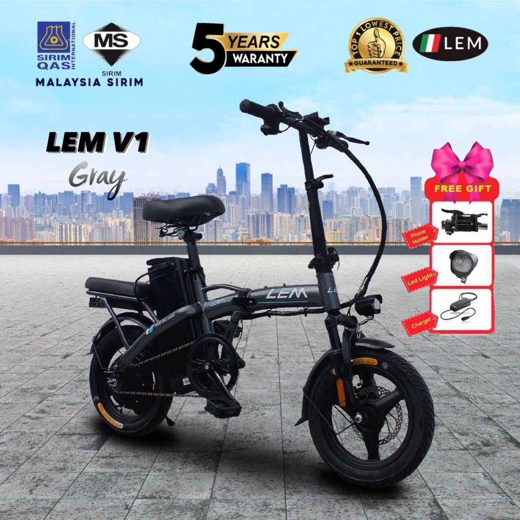 ★LEM★new model lem-m/v1 electric bike/ electric scooter | Shopee Malaysia