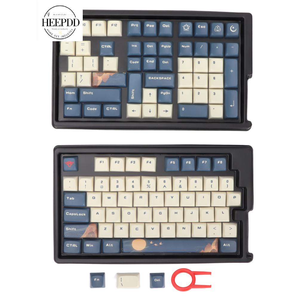 Skill PBT Keycaps 114 Key Cherry Height Keycap Set Arc Layout for ...