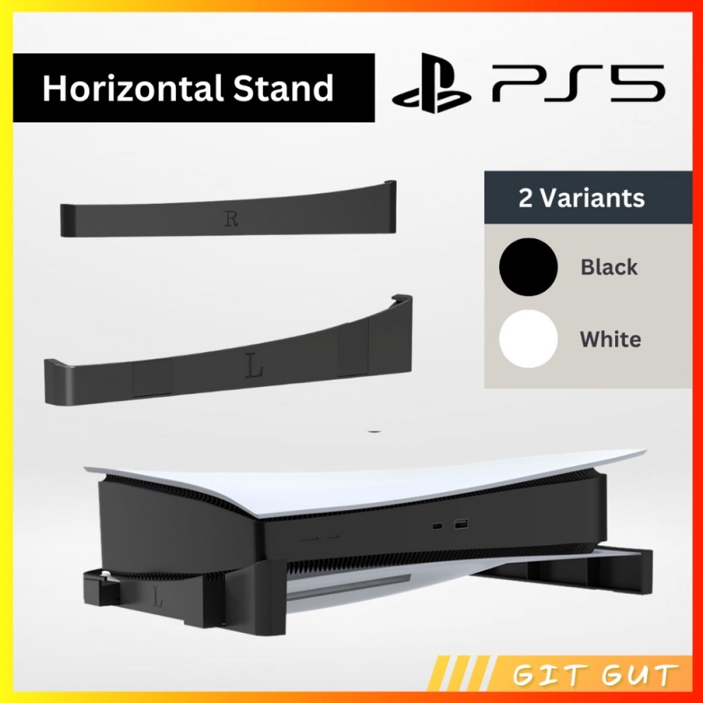 Horizontal Stand Playstation 5 PS5 Fat Disc Digital Edition Base Dock ...
