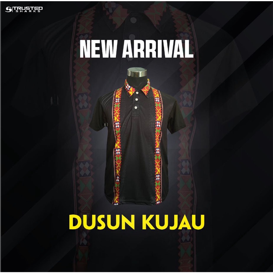 T-shirt KDMR Premium Edition (Kadazan Penampang) Jersey Corak Etnik ...