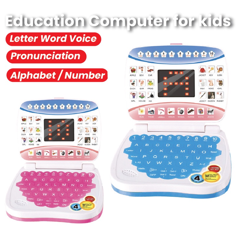 Kids Laptop Kids Early Learning Toys Educational Laptop For Kids 20 ...