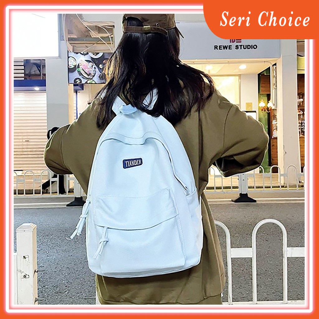 B141 Fashion Canvas Bagpack Sekolah School Beg Travel Beg Sekolah Bag ...