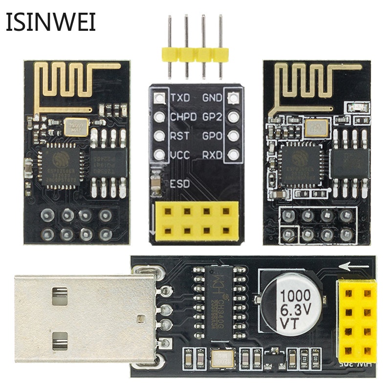 USB To ESP8266 WIFI Module ESP-01 ESP-01S USB Adapter Board WIFI ...
