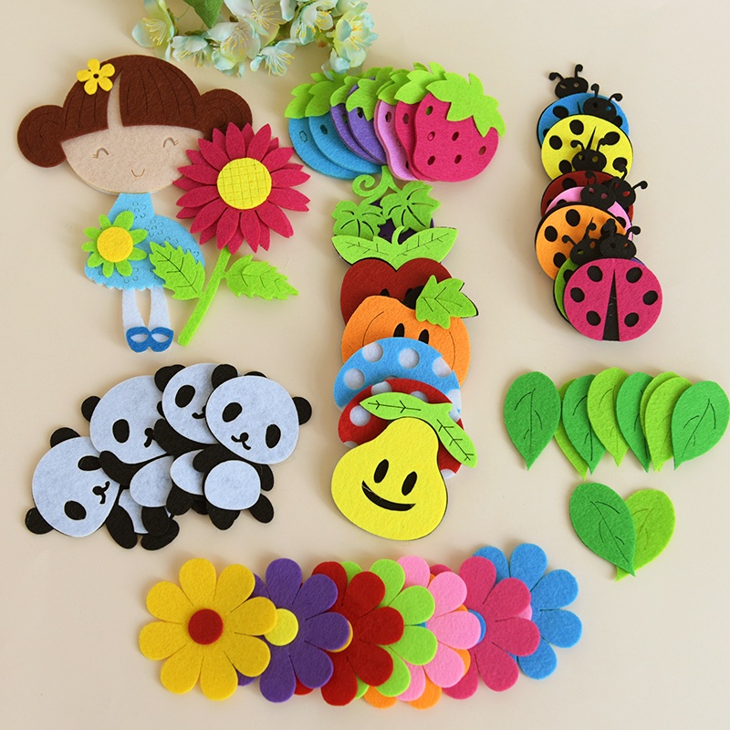 DIY Felt Handmade Material Home Room School classroom Decoration Non ...