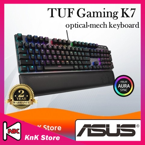 ASUS TUF Gaming K7 Optical-Mech Keyboard | Shopee Malaysia