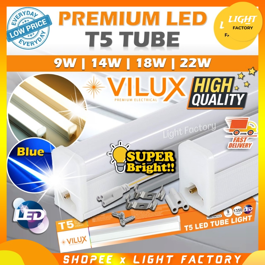 【Upgraded】SUPER BRIGHT LED T5 Long Tube Lighting Plaster Ceiling Lights ...