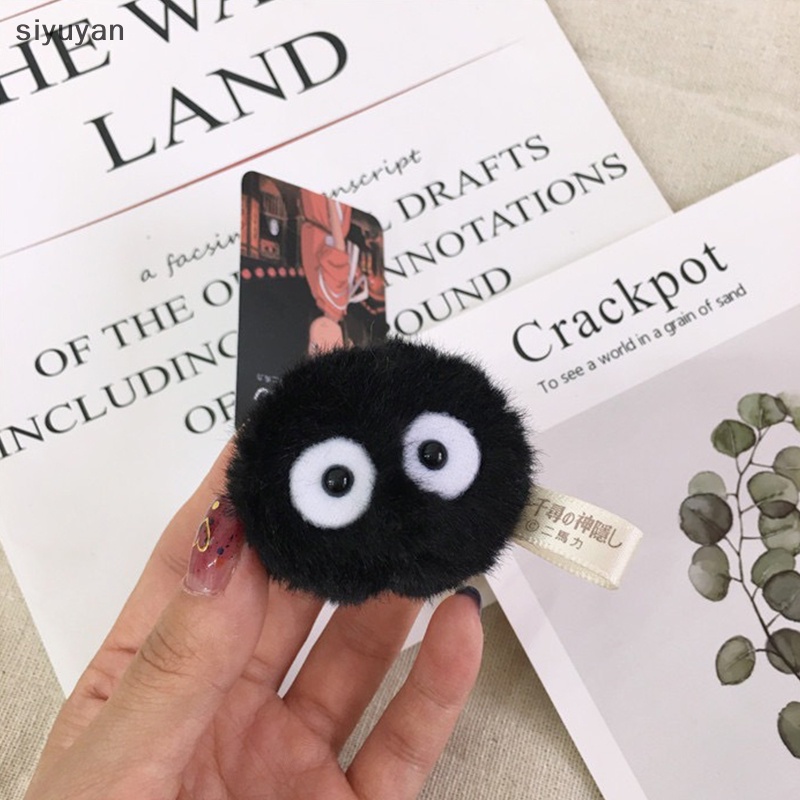 Anime Spirited Away Keychain Black Coal Ball Keychain Pendant Cute ...