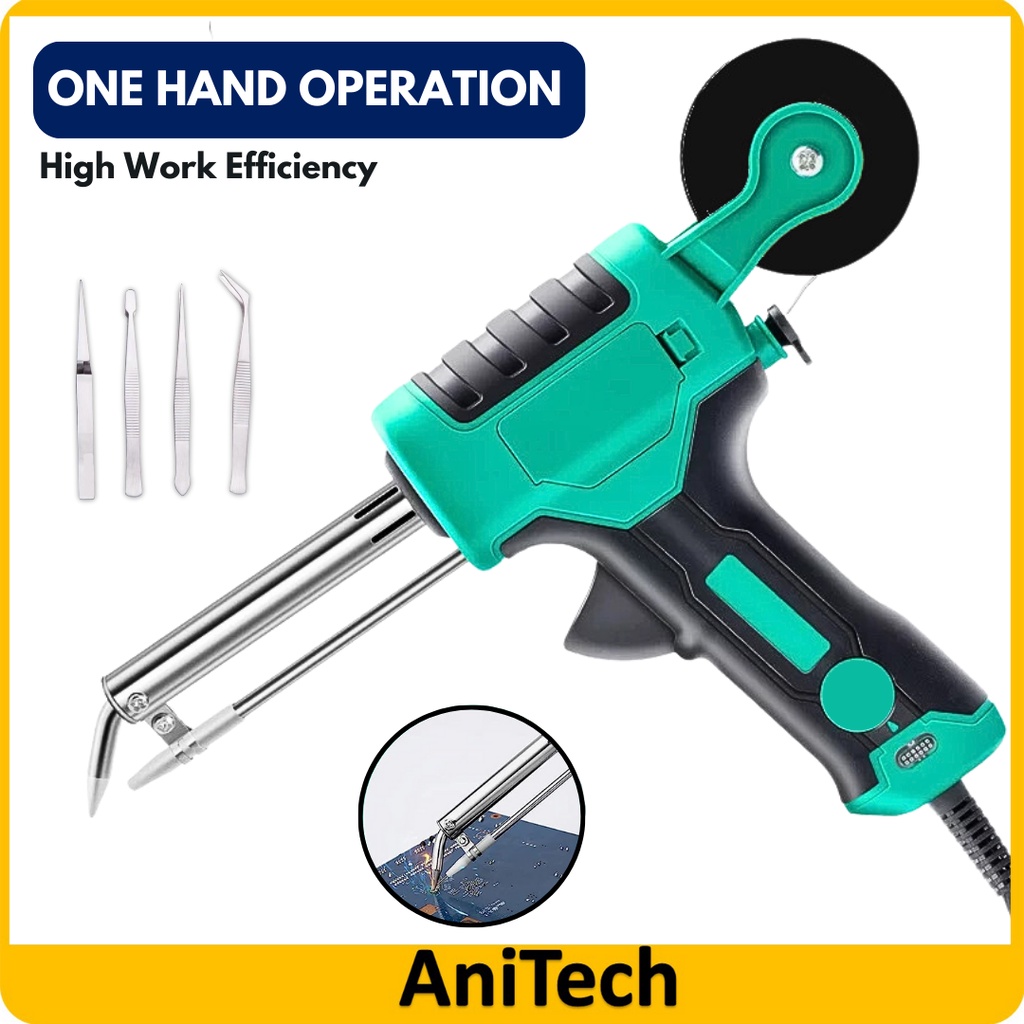 Auto Welding Automatic Feed Soldering Iron gun 220V 60W Electric ...