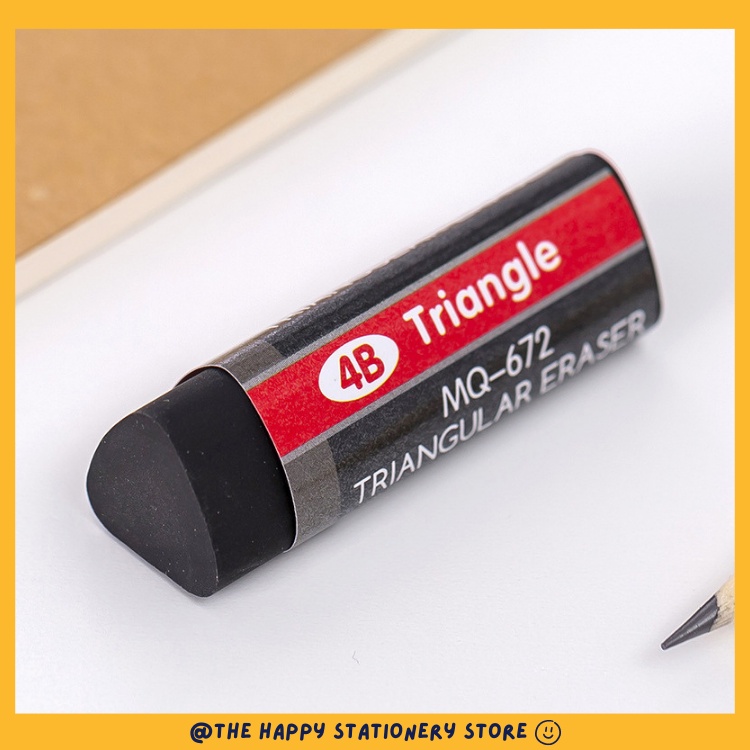 [Ready Stock]1pcs Eraser High Grade Black 4B Erasers Examination Use ...