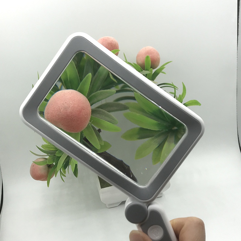 LOCAL STOCK 4X Magnifying Glass with LED Light Rechargeable Kanta ...