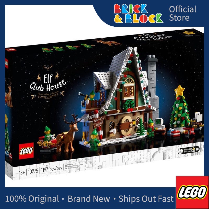 LEGO 10275 Elf Club House | LEGO Creator Expert | Shopee Malaysia