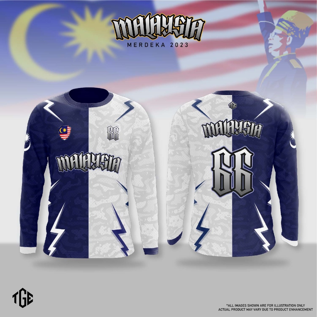 READY STOCK - BAJU MERDEKA Malaysia 66 Malaysian tiger nation days 2023 ...