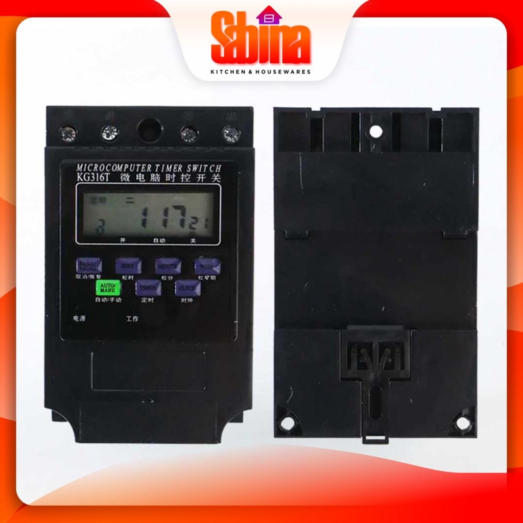 Programmable Timer Switch Automatic Countdown Switch Relay 220V AC | Shopee Malaysia