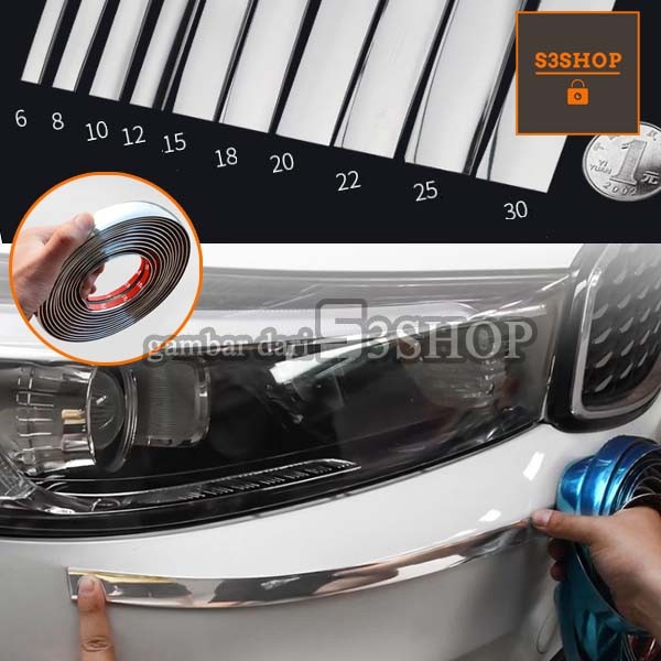 List Chrome Mobil Lis Chrome Mobil Lis Chrome Mobil List Molding Bumper ...