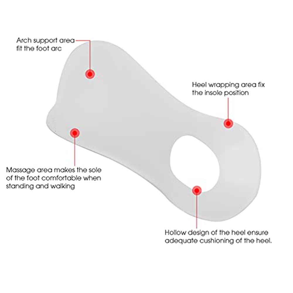 XO leg-shaped corrective insole inverted and everted eight-character ...