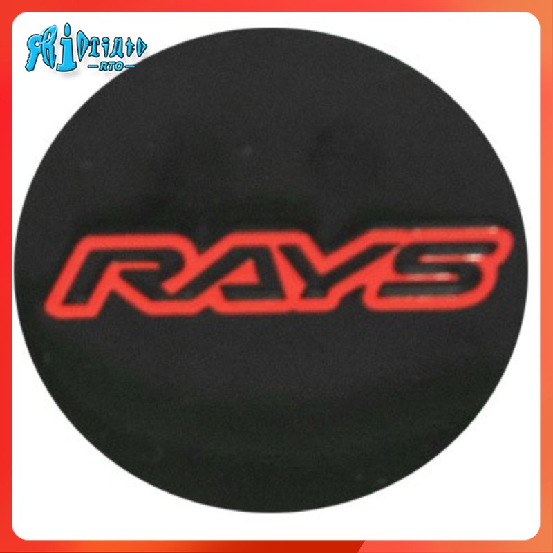 RTO 4PCS/lot 45MM Car Wheel Center Cap Emblem Sticker For OZ RACKING ...