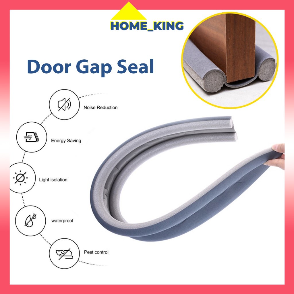 HOMEKING Flexible Door Bottom Sealing Strip Guard Wind Dust Threshold ...