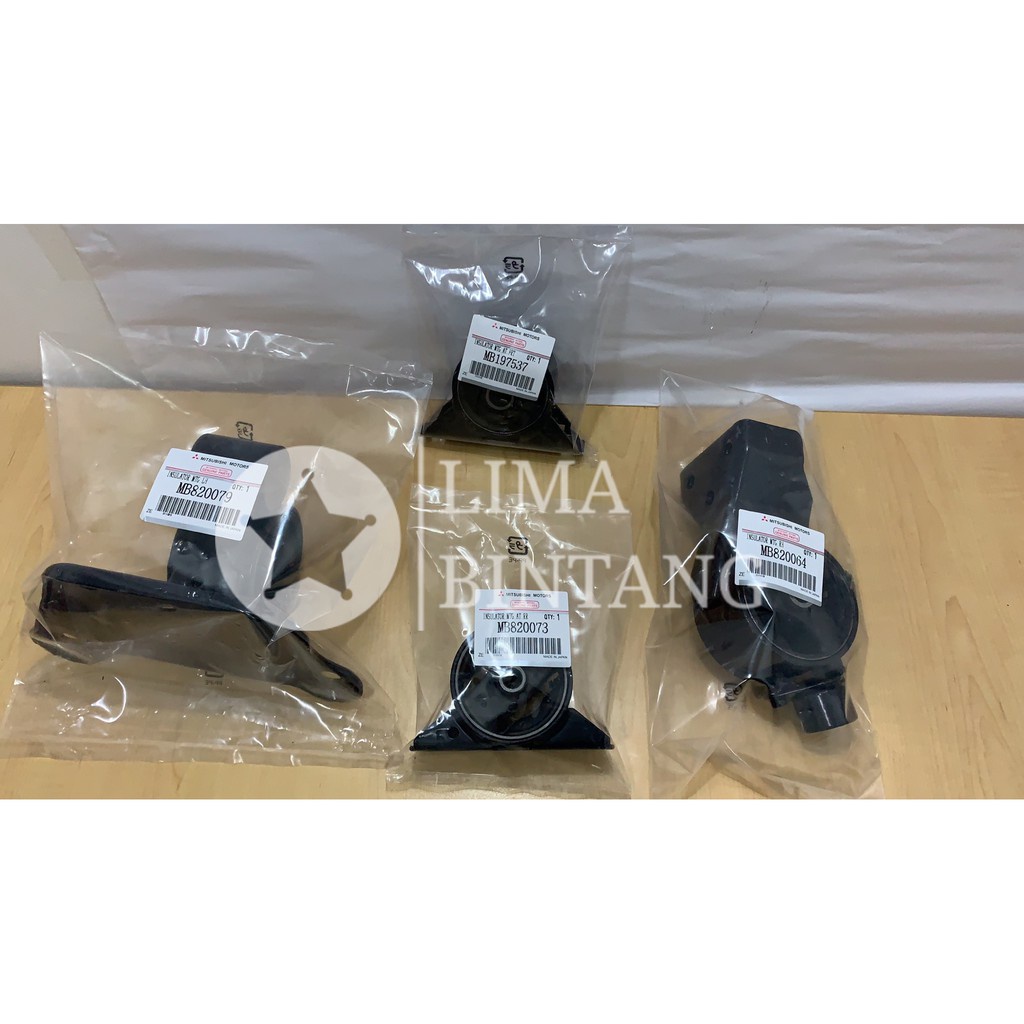 Proton Waja Gen 2 Persona 1.6 Auto Manual Engine Mounting Set MMC OEM 4 ...