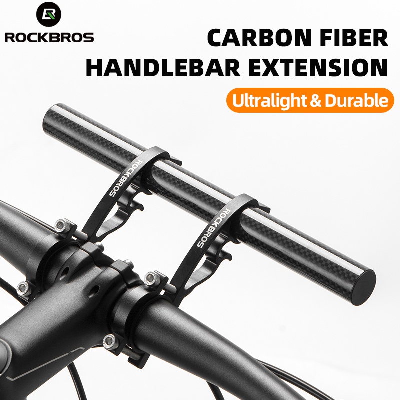 ROCKBROS Cycling Carbon Fiber Handlebar Extension Multifuctional High ...