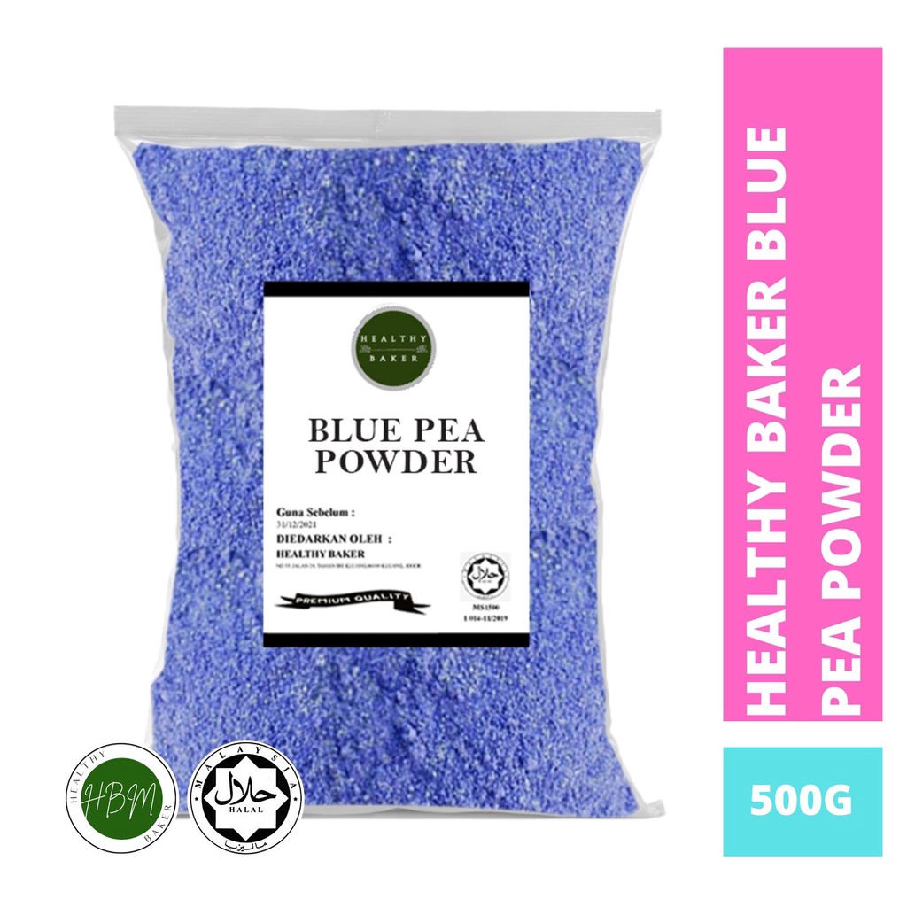 Blue Pea Powder 500g / 100g / 50g | Shopee Malaysia