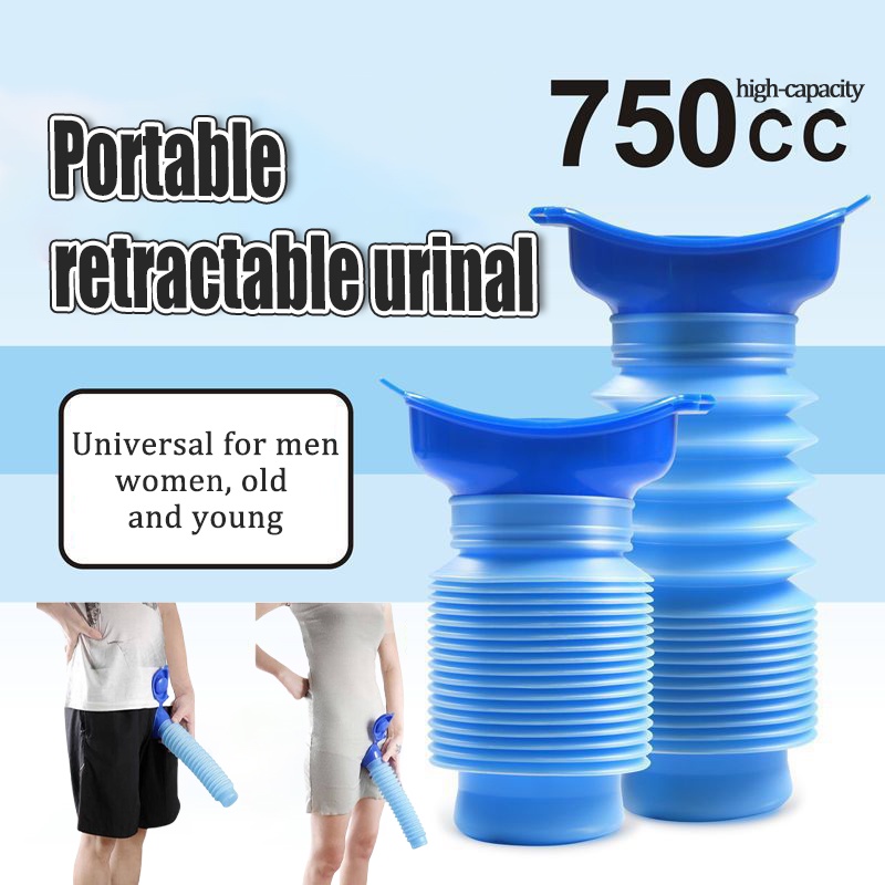 Outdoor Travel Camping Emergency Urinal Adult Blue Large Car Urinal ...