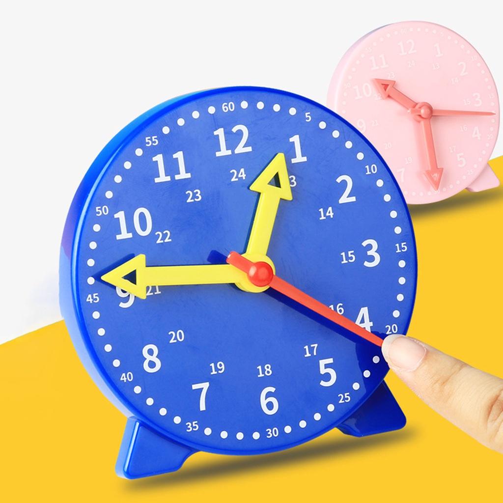 TOYm_ Clock Toys Hand-eye Coordination Concentration Teaching Aids ...