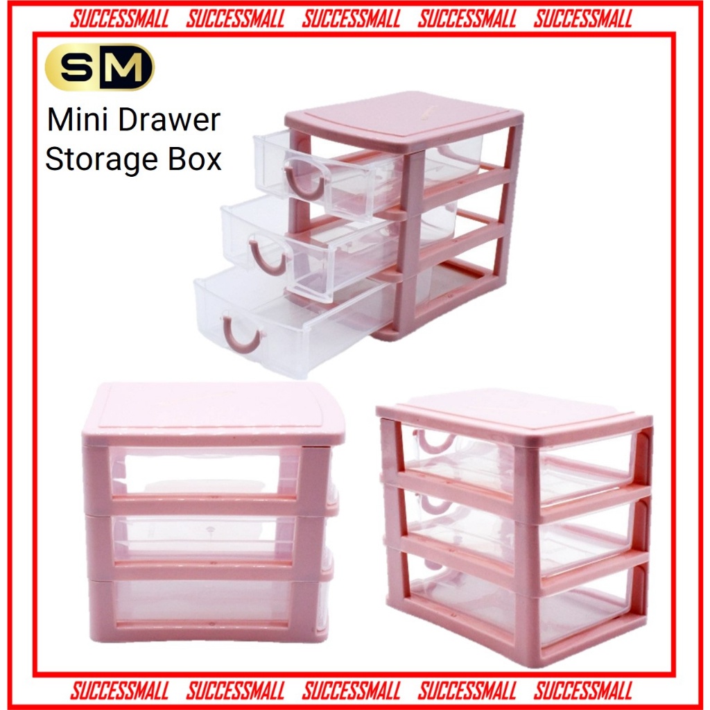 Mini Drawer Storage Box (11.5cm x 13cm x 9cm) | Shopee Malaysia