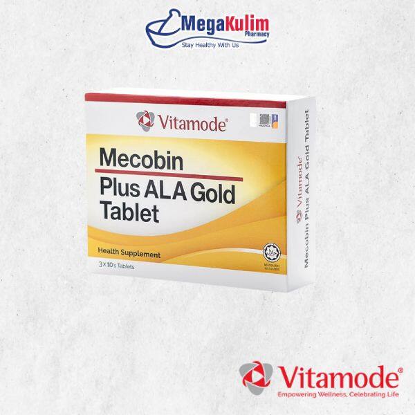 Vitamode Mecobin Plus ALA Gold Tablet 3X10 Cap | Shopee Malaysia