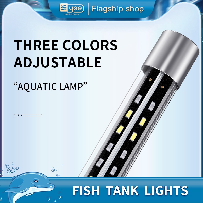 Yee Fish LED Lampu Aquarium LED Light Fish Tank Submersible Waterproof ...
