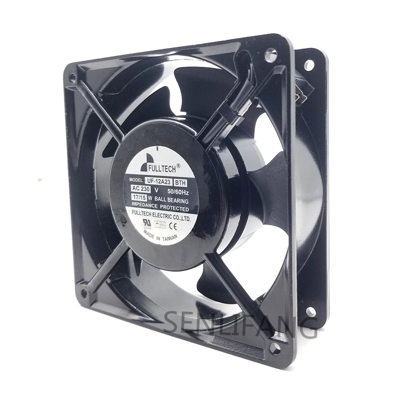 NEW For FULLTECH UF-12A23 AC 230V 60Hz 120x120x38mm Server Cooler Fan ...