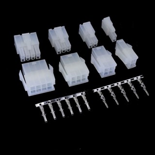 5sets 5557/5559 2x2/3/4/5/6/7/8/9/10/11/12P 24Pin 4.2mm Pitch Terminal/Housing/Pin Header Wire ...