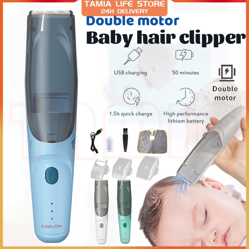 Mesin Rambut Baby Hair Trimmer Silent Gunting Rambut Baby Child Hair ...