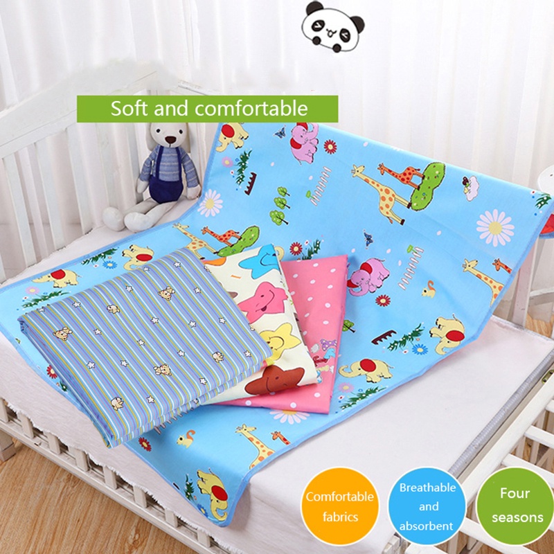 Baby Waterproof Mat Kids Foldable Diaper Reusable Changing 隔尿垫婴儿儿童成人 ...
