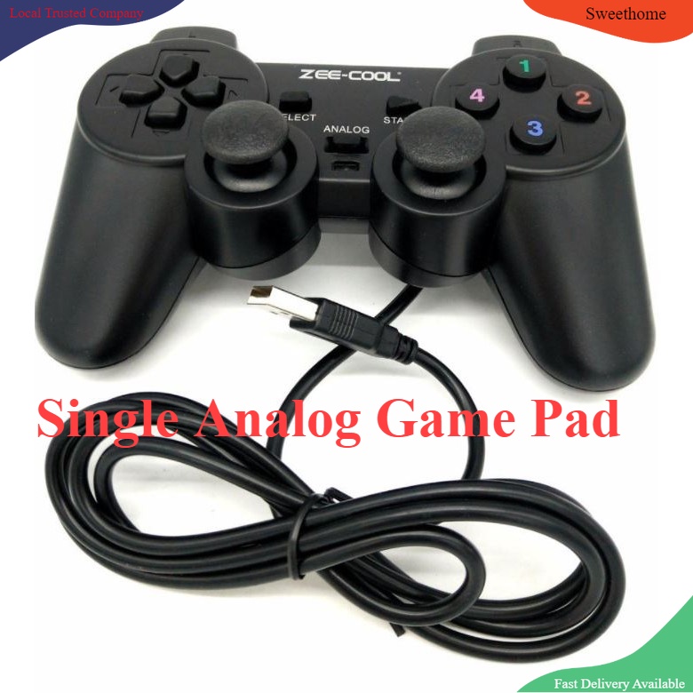 Wired USB analog(vibrated) single JOYSTICK FOR PC & LAPTOP for gaming ...