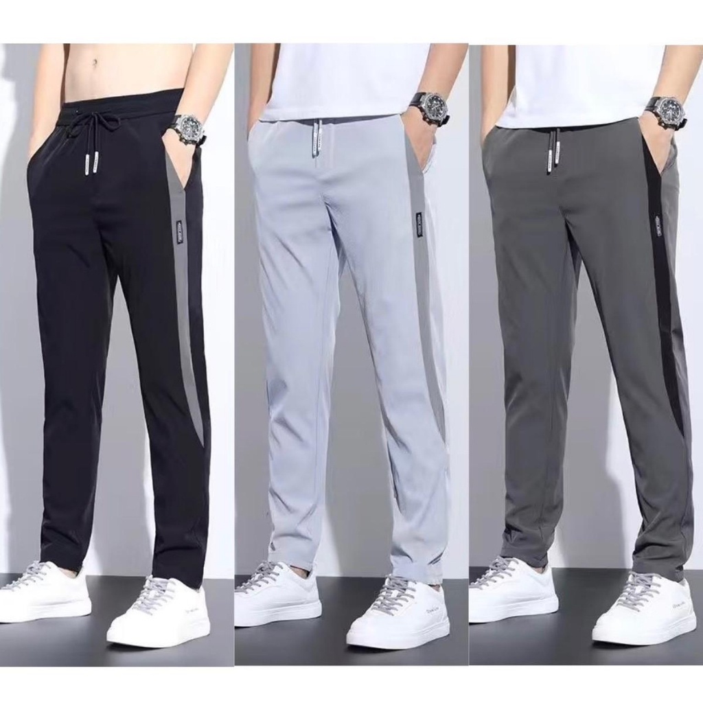 Seluar Tracksuit Panjang Lelaki Long Pants Men Sport Running 运动长裤男 ...
