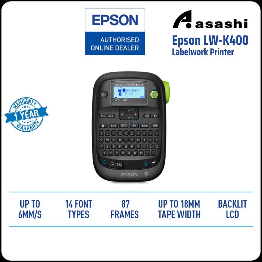 Epson LW-K400 Labelwork Printer | Shopee Malaysia