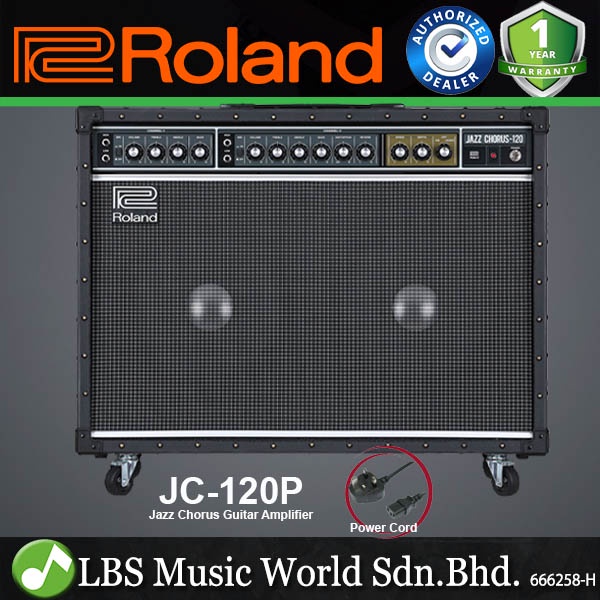 Roland JC-120P 2x 12 Inches Jazz Chorus Guitar Amplifier (JC 120 JC ...