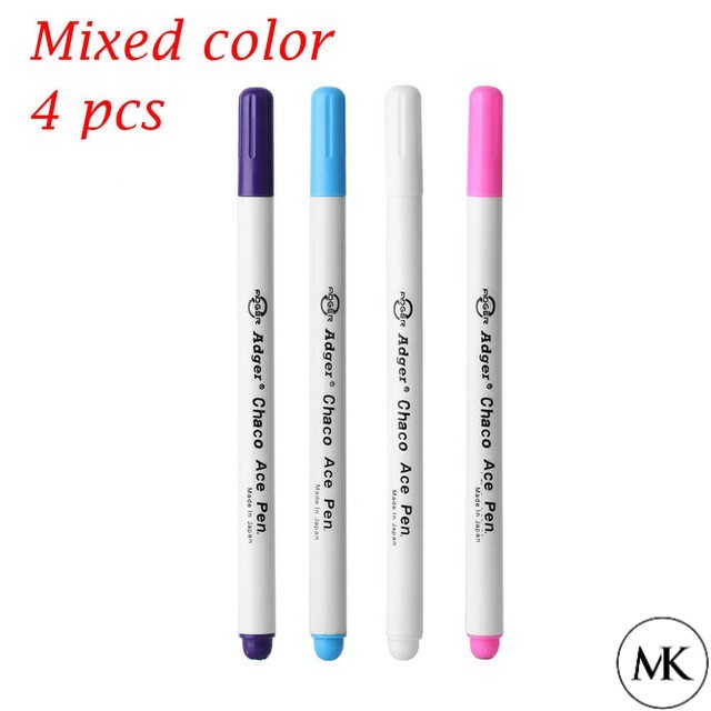 MK 1/4Pcs Stitch Markers Cross Stitch Water Erasable Pen Sewing Grommet Ink Fabric Patchwork ...