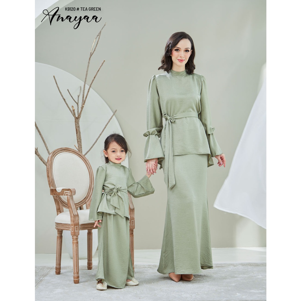 ️New Arrival ️ KIDS ANAYAA KURUNG MODERN (TEA GREEN) K9120 | Shopee ...