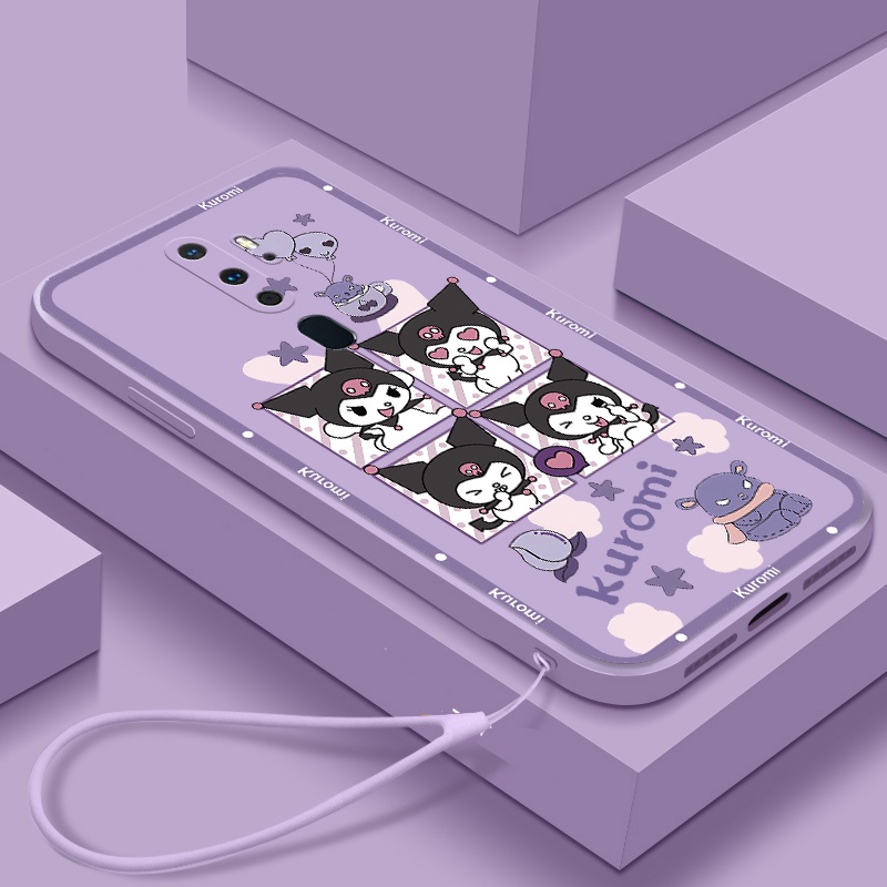 Cartoon Case OPPO Find X5 Pro X5 Lite X3 X2 Reno 5 5Z F 6Z 3 Realme C2 Cute Kuromi Bear Balloon ...