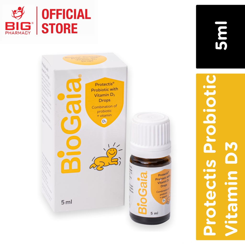 Biogaia Protectis Probiotic With Vitamin D3 Drops 5ml | Shopee Malaysia